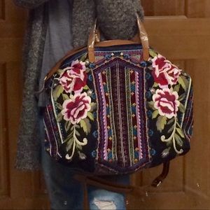 Johnny Was | Bags | Nwt Johnny Was Floral Weekender Bag | Poshmark